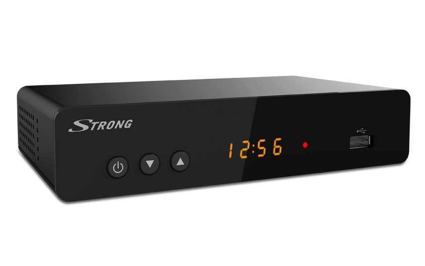 STRONG DVB-T/T2 přijímač SRT 8222/ Full HD/ H.265/HEVC/ twin tuner/ PVR ...